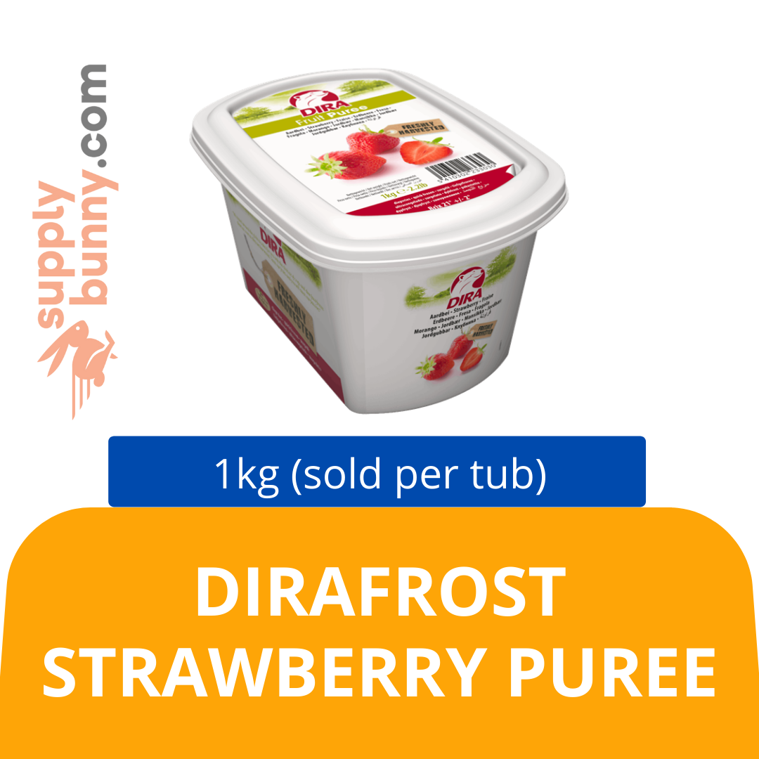 DIRAFROST STRAWBERRY PUREE 1KG (sold per tub) BidFood — HORECA ...