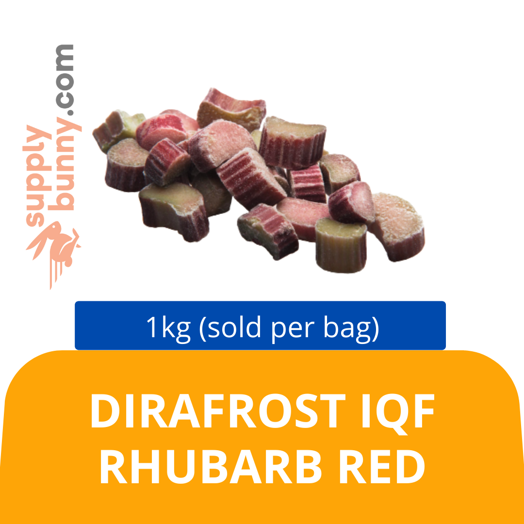 DIRAFROST IQF RHUBARB RED 1KG (sold per bag) BidFood — HORECA Suppliers ...