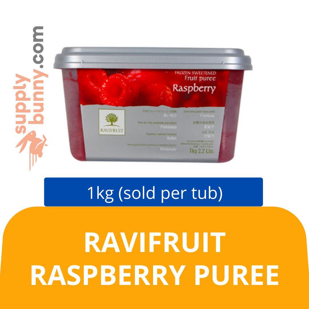 RAVIFRUIT RASPBERRY PUREE 1KG (sold per tub) BidFood — HORECA Suppliers ...