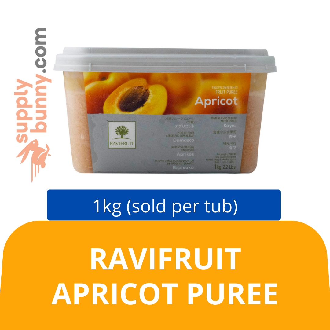 RAVIFRUIT APRICOT PUREE 1KG (sold per tub) BidFood — HORECA Suppliers ...