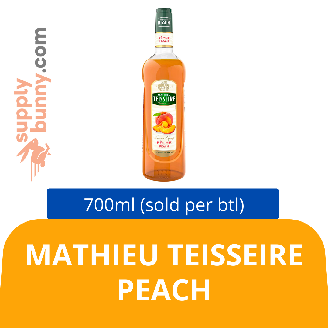 MATHIEU TEISSEIRE Peach 70CL (sold per bottle) BidFood — HORECA ...