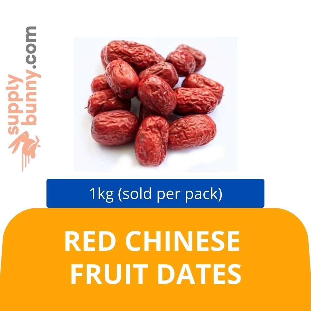 Red Chinese Fruit Dates 1kg (sold per pack) Buah Kurma Merah Cina (Hong ...
