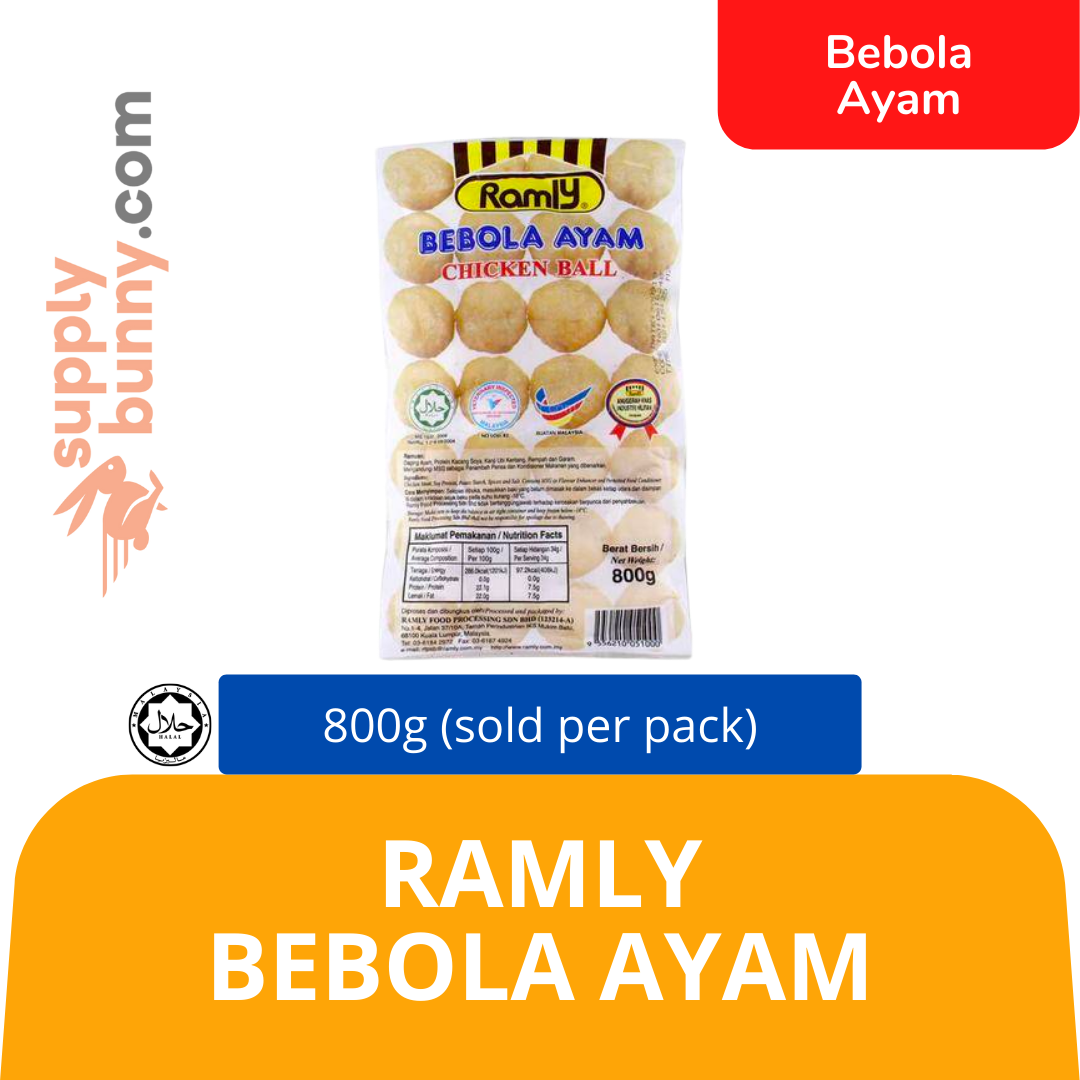 Ramly Bebola Ayam 800g (sold per pack) — HORECA Suppliers | Supplybunny
