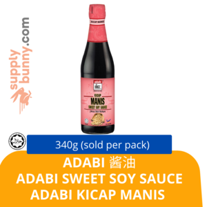 Adabi Kicap Manis 340Ml (Sold Per Bottle) Sweet Soy Sauce Halal ...