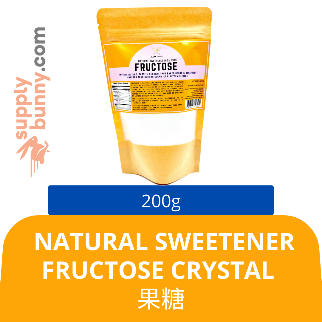 NATURAL SWEETENER FRUCTOSE CRYSTAL 200G 果糖 — HORECA Suppliers | Supplybunny