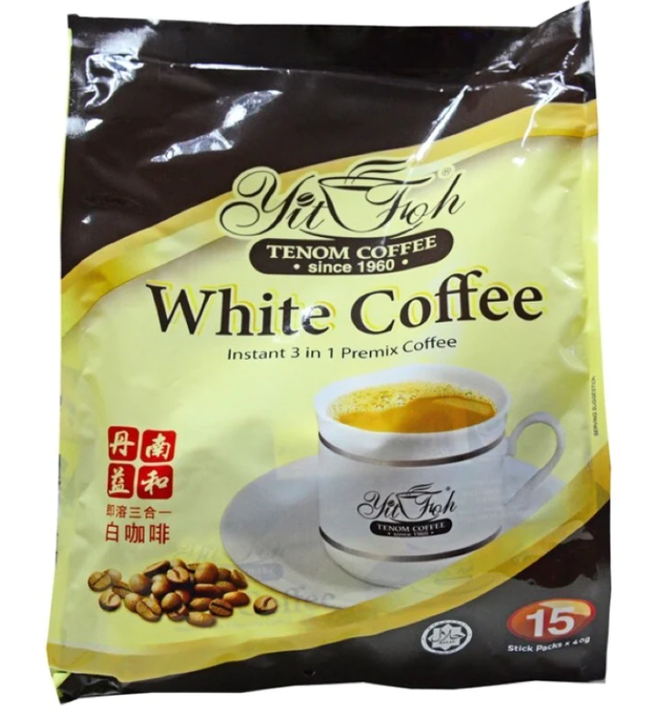 Yit Foh Tenom Coffee White coffee instant3 in 1(600g) (sold per pack ...