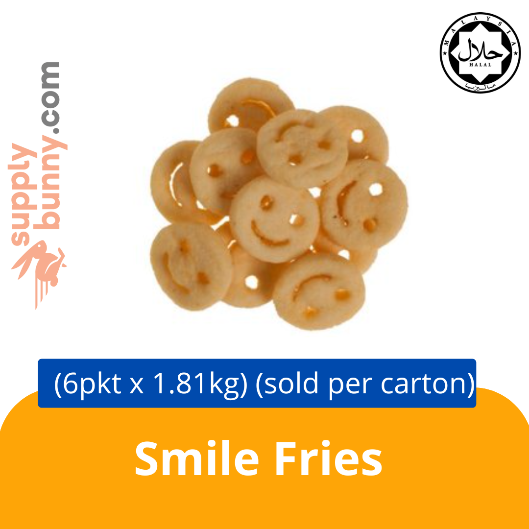 Smile Fries (6pkt x 1.81kg) (sold per carton) LOX Malaysia B2B — HORECA ...