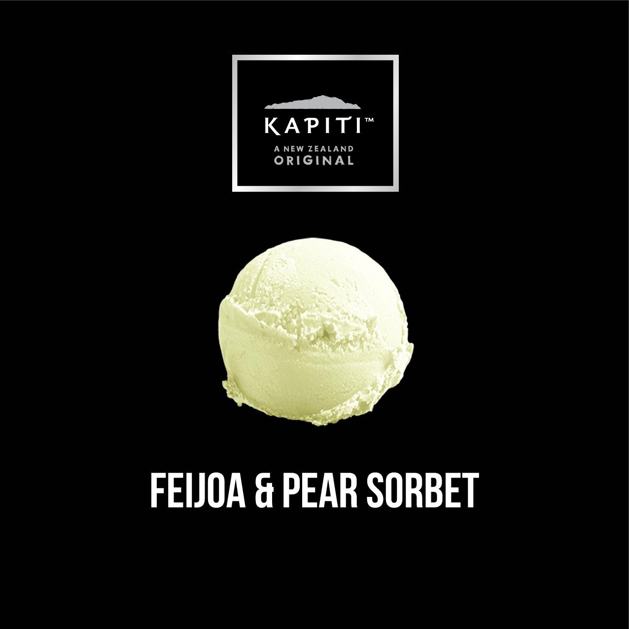 Kapiti Ice Cream - Feijoa & Pear 5L/tub (sold per tub) — HORECA ...