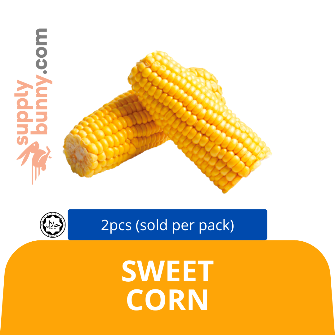 Sweet Corn 2pcs (sold per pack) — HORECA Suppliers | Supplybunny