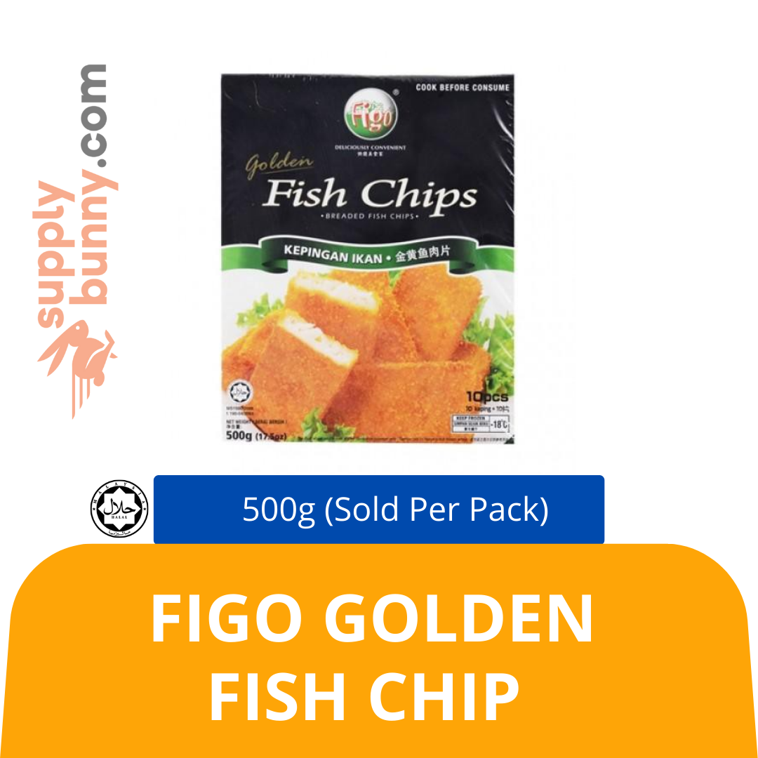 Figo Golden Fish Chip 500g — HORECA Suppliers | Supplybunny