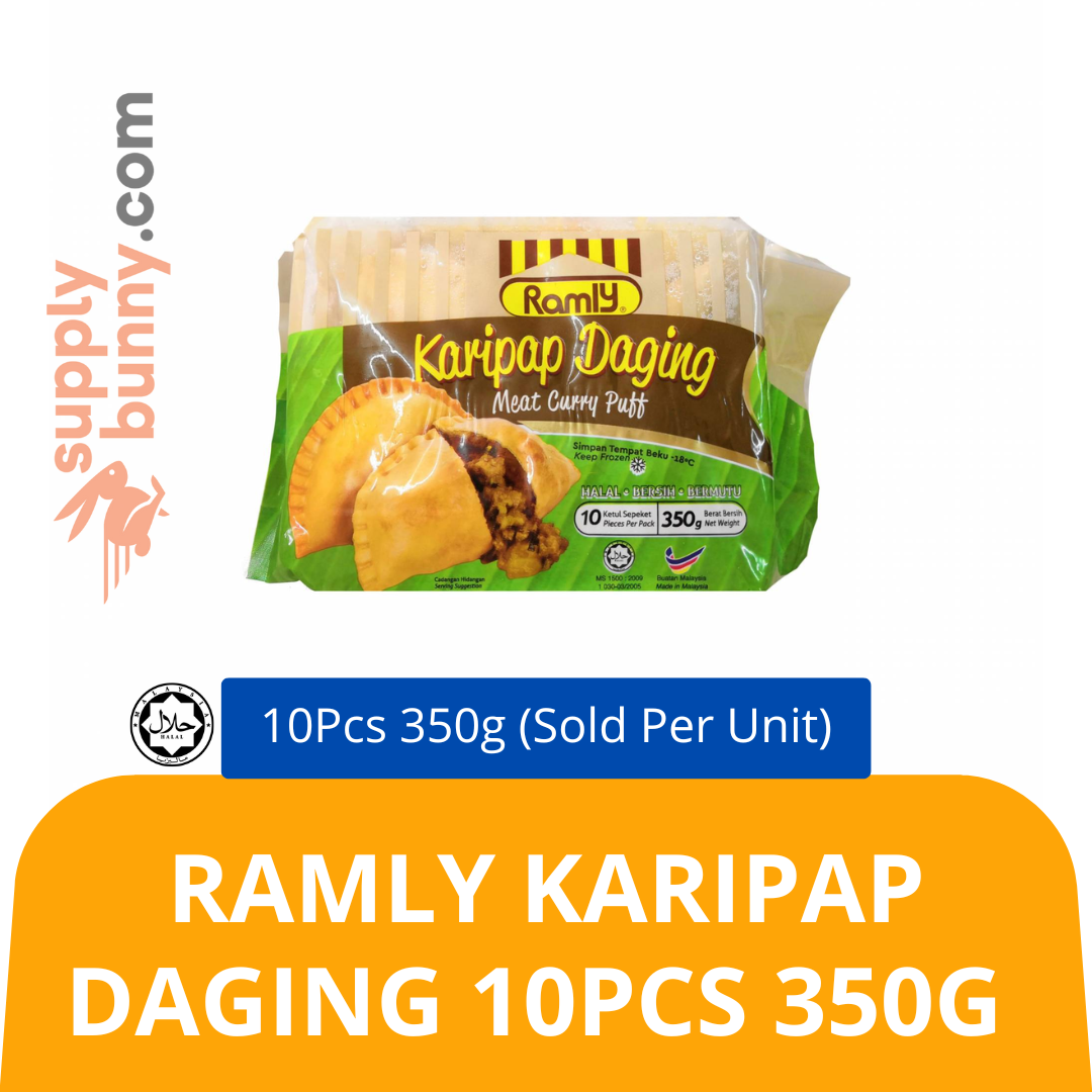 Ramly Karipap Daging 10Pcs 350g — HORECA Suppliers | Supplybunny