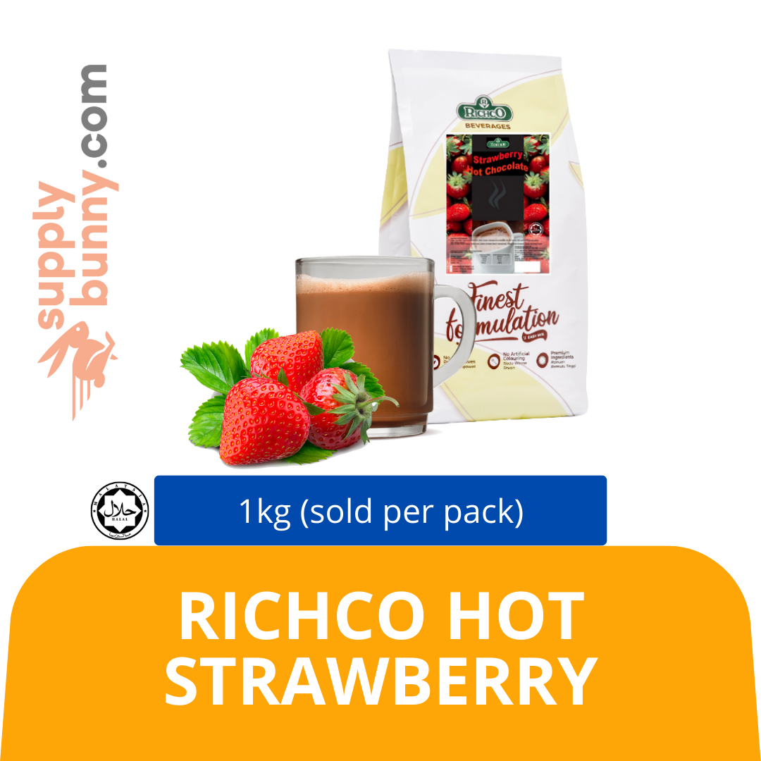 RichCo Hot Chocolate Strawberry 1kg (sold per pack) RichCo — HORECA ...