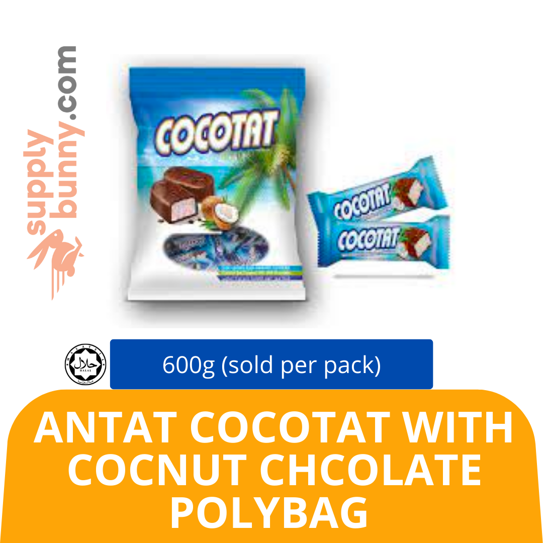 Antat Cocotat With Cocnut Chcolate Polybag 600g (sold per carton ...