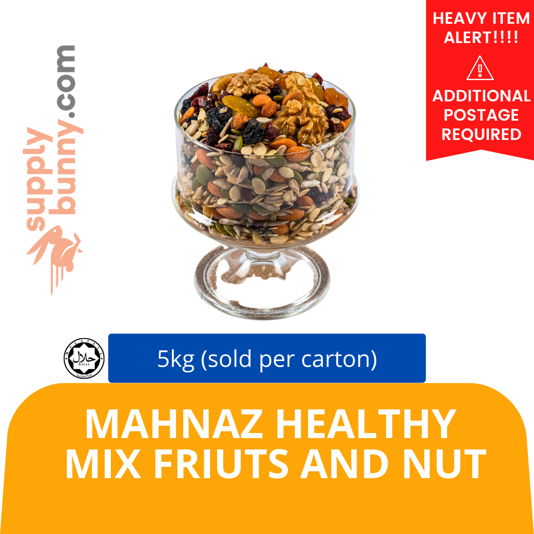 Mahnaz Healthy Mix Friuts And Nut 5kg (sold per carton) — HORECA ...