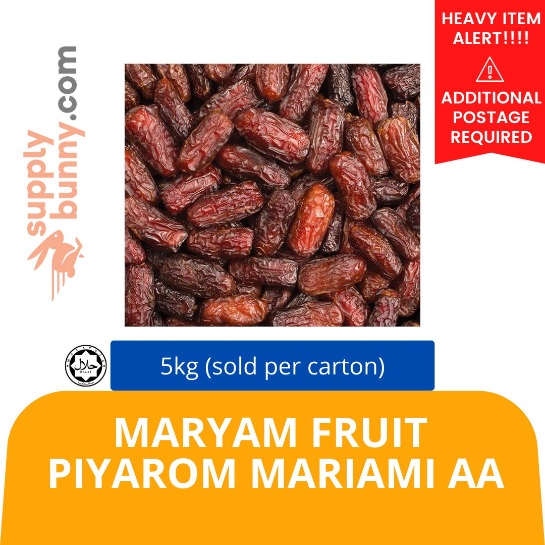 Maryam Fruit Piyarom Mariami AA 6kg (sold per carton) — HORECA ...