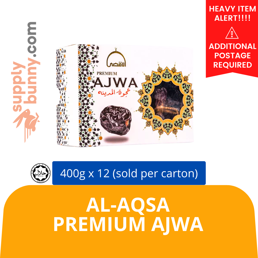 Al-Aqsa Premium Ajwa 400g (sold per carton) — HORECA Suppliers ...
