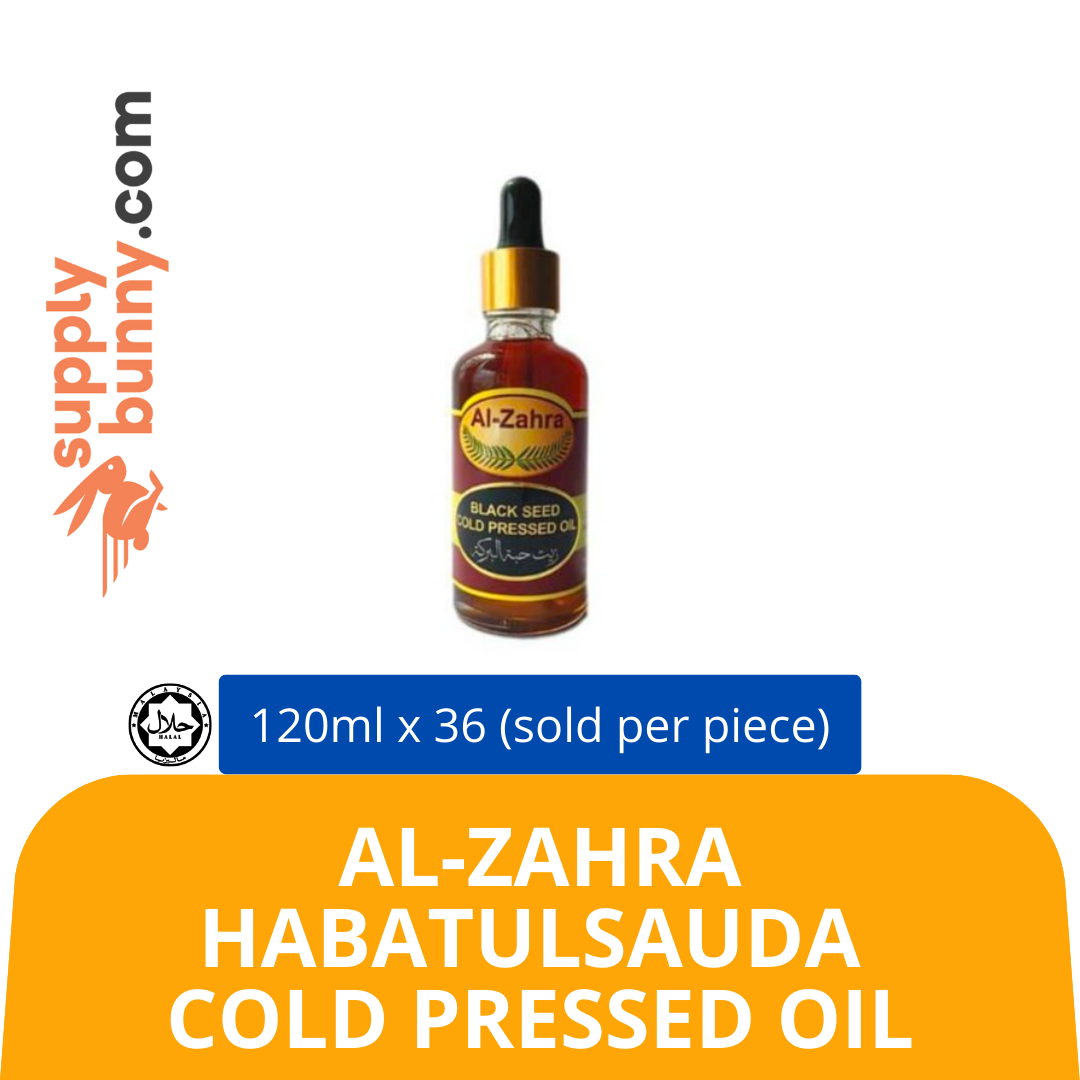 Al-Zahra Habatul Sauda Cold Pressed Oil 120ml (sold per carton ...