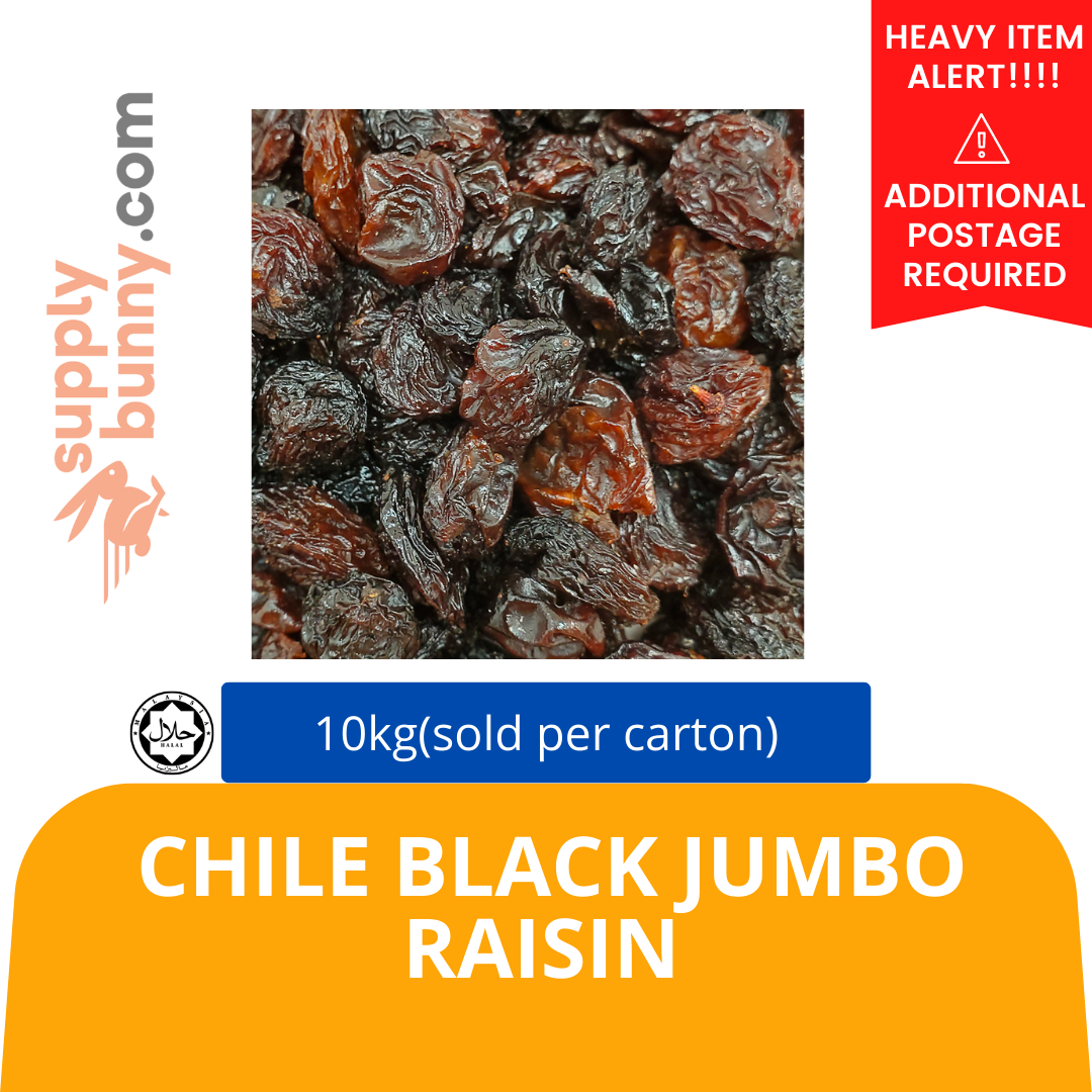Chile Black Jumbo Raisin 10kg (sold per carton) — HORECA Suppliers ...