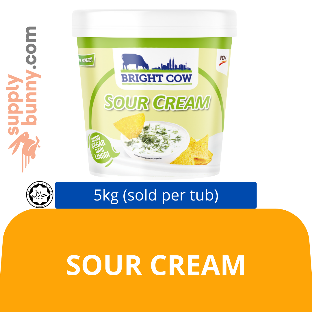 Sour cream - 5kg (sold per Carton) Brightcow B2B — HORECA Suppliers ...