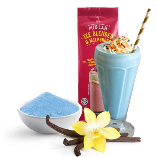 Vanilla Blue Ice Blended/Milkshake Powder 1kg/pack (Sold per Pack ...