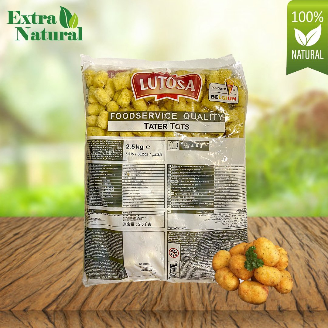 [Extra Natural] Frozen Tater Tots 1kg/pack (sold per pack) — HORECA Suppliers | Supplybunny