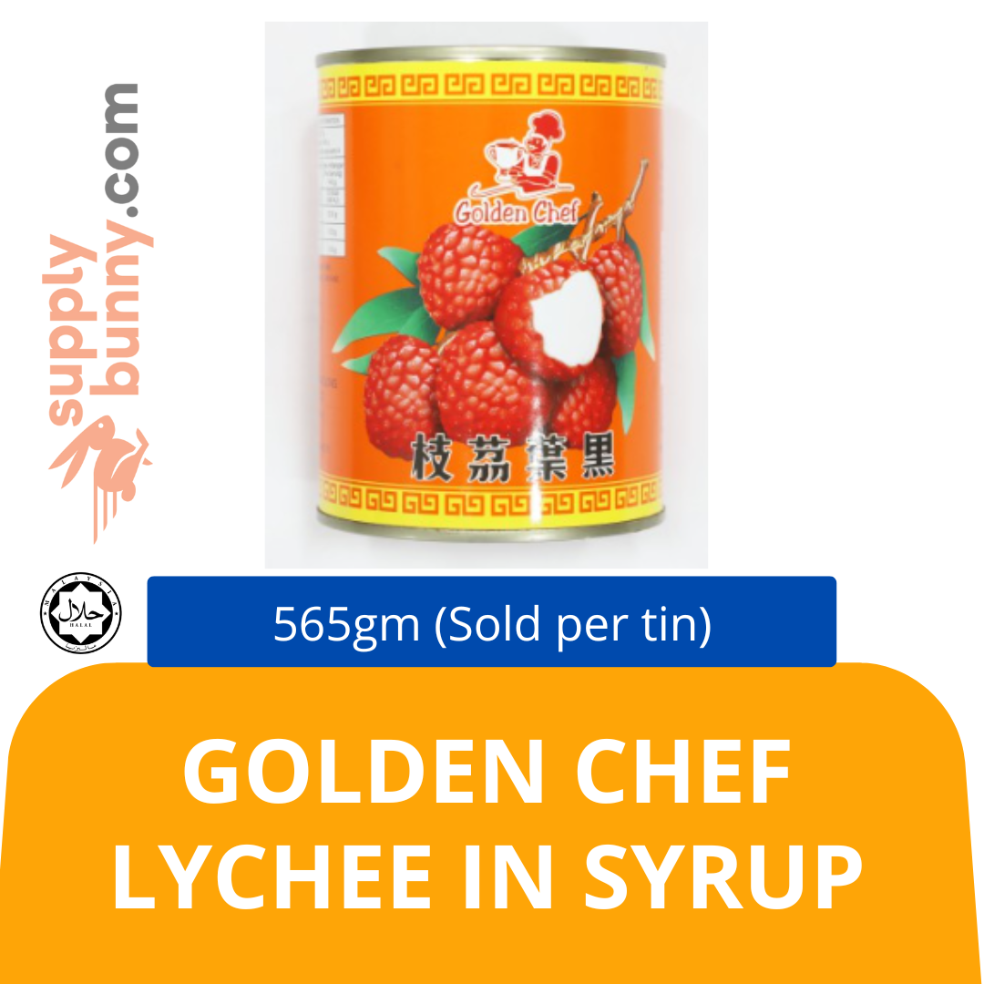 Golden Chef Lychee In Syrup 565gm/tin (Sold per tin) — HORECA Suppliers ...