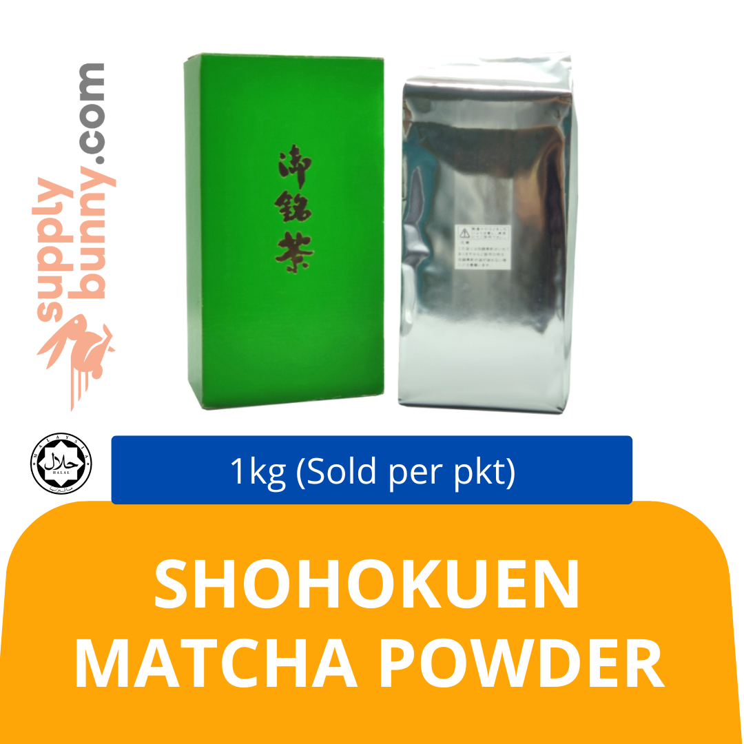 Shohokuen Matcha Powder 1kg (Sold per pkt) — HORECA Suppliers | Supplybunny