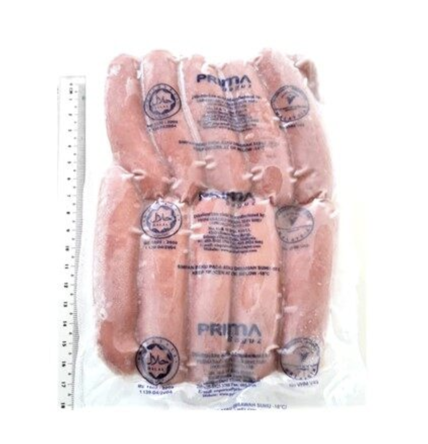 Prima Baguz Beef Breakfast Sausage 30g (27pkts x 20 pcs) sold per carton — HORECA Suppliers ...