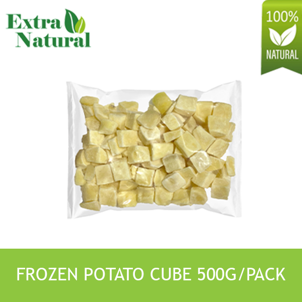[Extra Natural] Frozen Potato Cube 10mm x 10mm, 1kg/pack (sold per pack ...