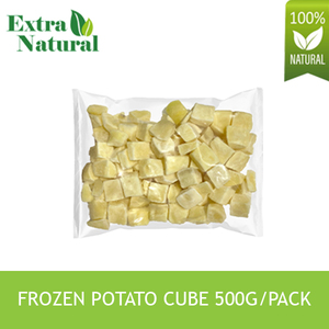 [Extra Natural] Frozen Potato Cube 10mm x 10mm, 1kg/pack (sold per pack) — HORECA Suppliers ...