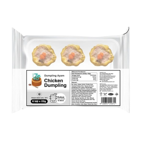 SK Dim Sum Chicken Dumpling 22g x 6pcs x 25pkt (sold per carton ...