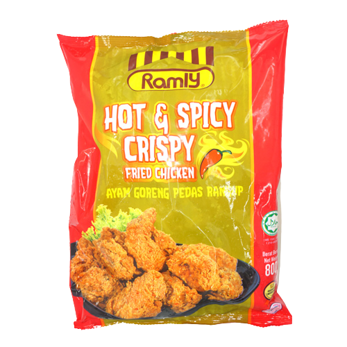 Ramly Ayam Goreng Pedas Rangup 800g x 12pkt (sold per carton) — HORECA ...