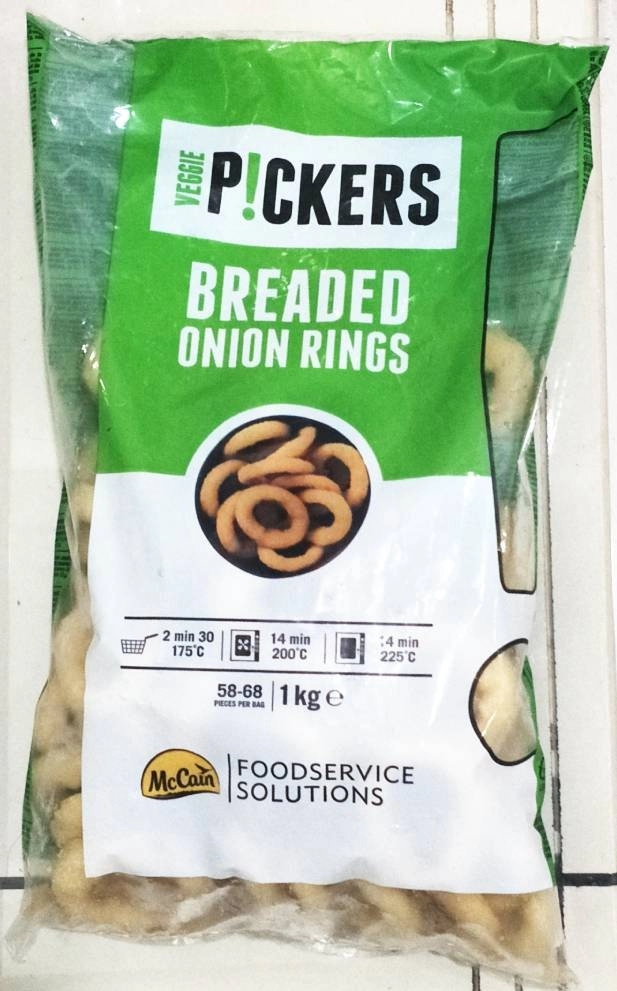 McCain Breaded Onion Rings 1kg (10 pack per carton) — HORECA Suppliers ...
