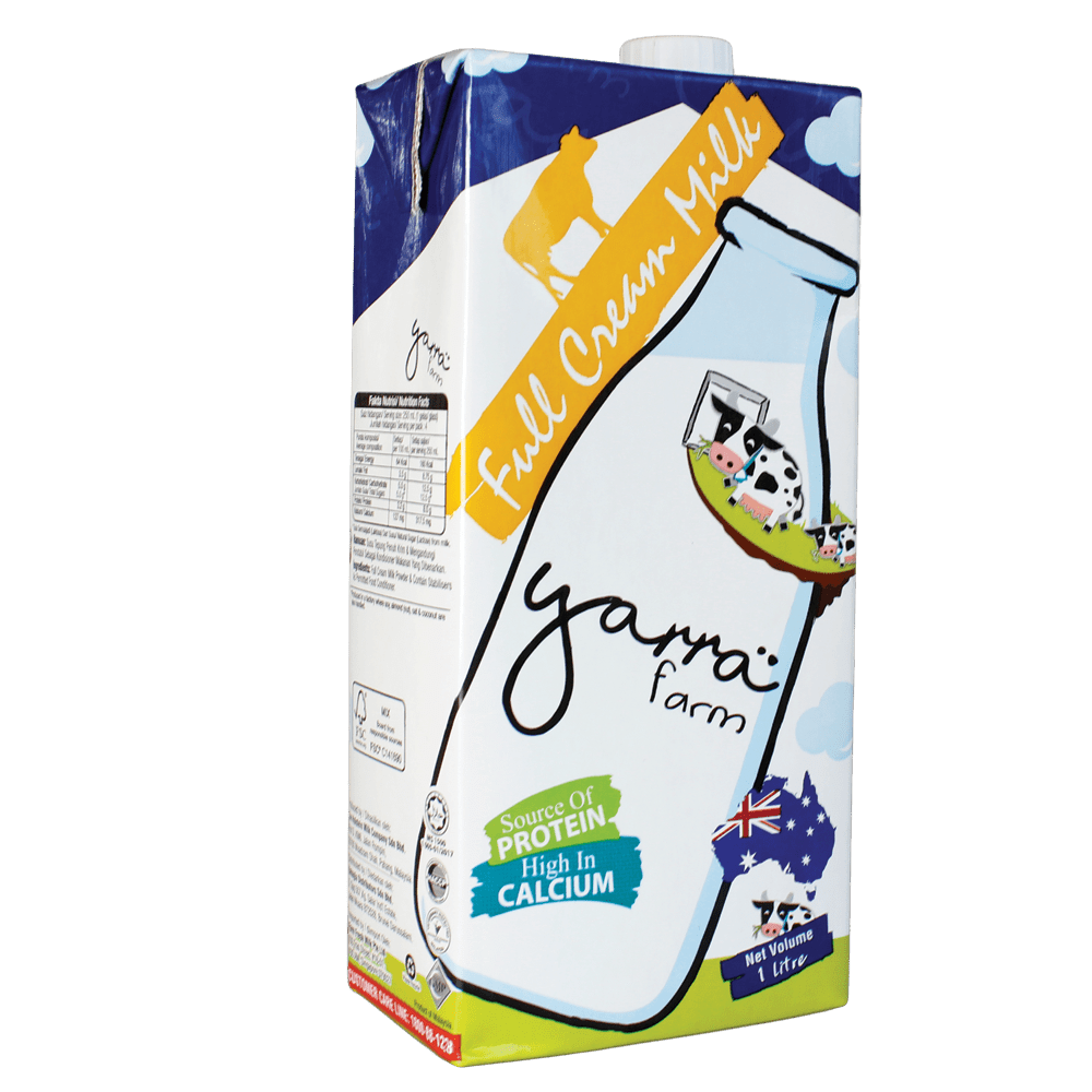 Yarra UHT Full Cream Milk 1L (sold per pack) — HORECA Suppliers ...