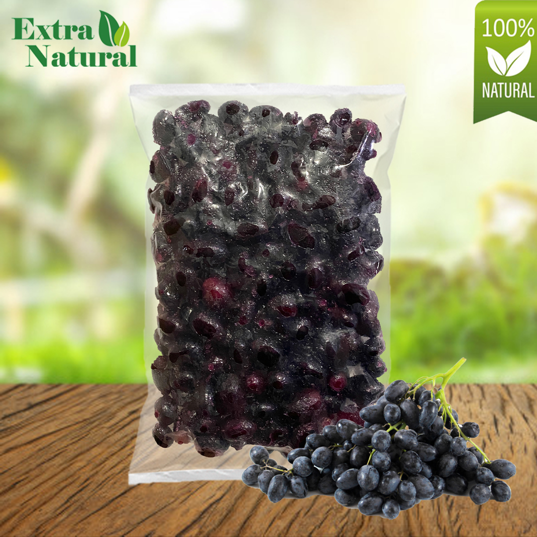 [Extra Natural] Frozen Black Grape Seedless 500g/pack (sold per pack ...