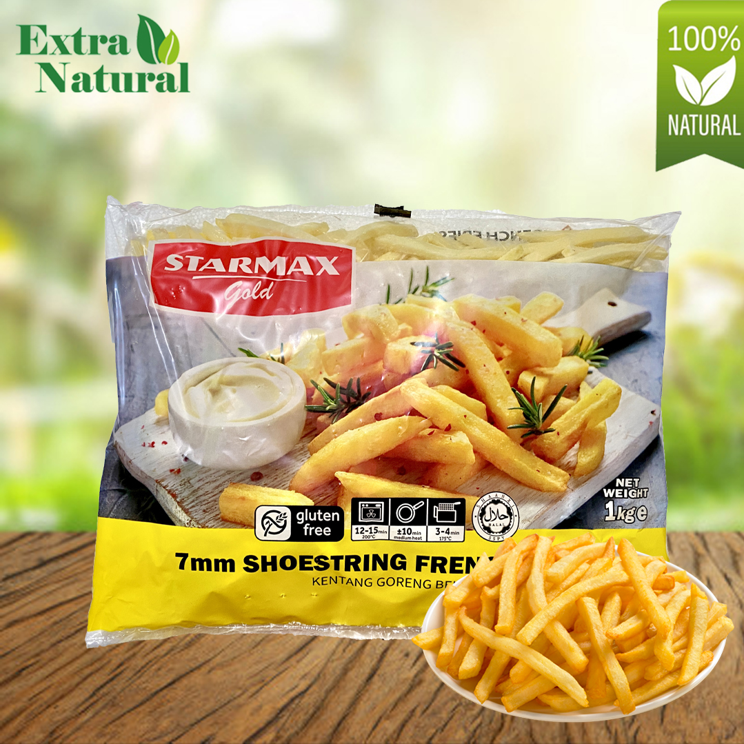 [Extra Natural] Starmax Shoestring Fries 1kg/pack (10 packs per carton) — HORECA Suppliers ...
