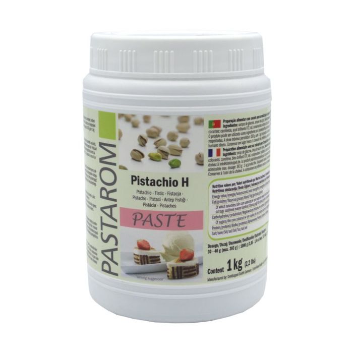 Pastarom Paste Pistachio 1kg/bottle — HORECA Suppliers | Supplybunny