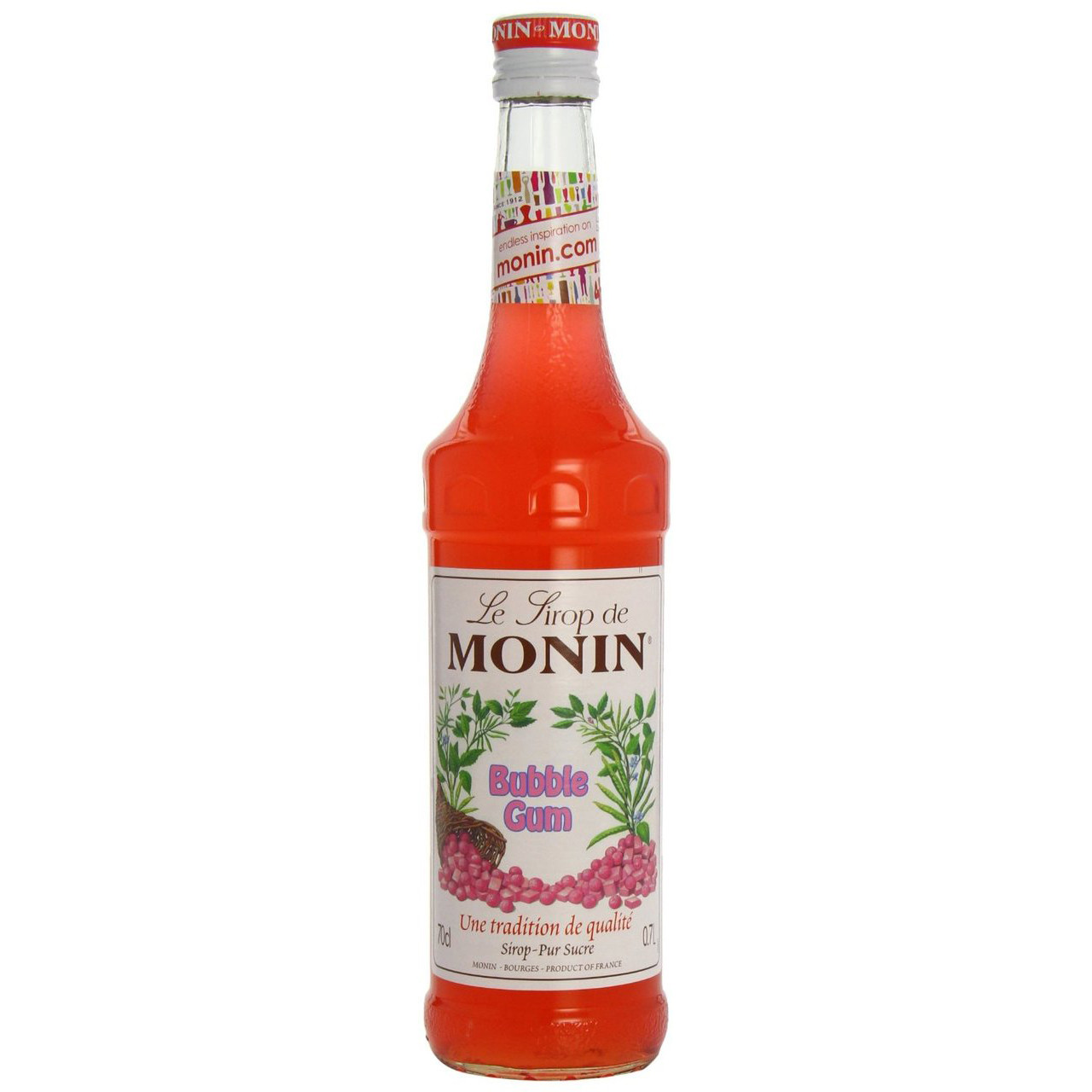 Monin Premium Syrup Bubble Gum 700ml (sold per bottle) — HORECA ...