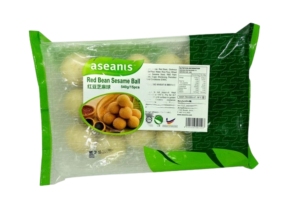Red Bean Sesame Ball 540g x 15pcs/pack (sold per pack) — HORECA ...