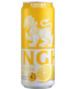 Singha Lemon Soda Water 330ml/bottle (24 bottles per carton) — HORECA Suppliers | Supplybunny