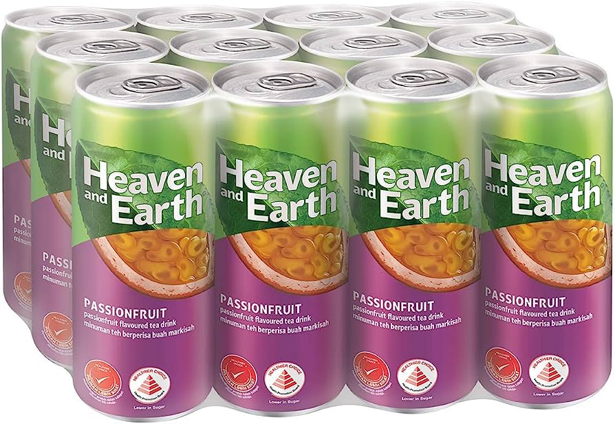 Heaven & Earth Passion Fruit 300ml x 12 (sold per carton) — HORECA ...
