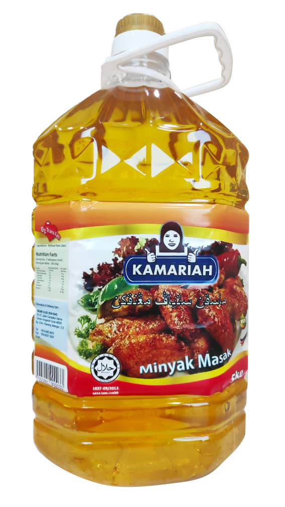 Kamariah Minyak Masak RBD Palm Olein CP8 5kg/bottle (sold per bottle ...