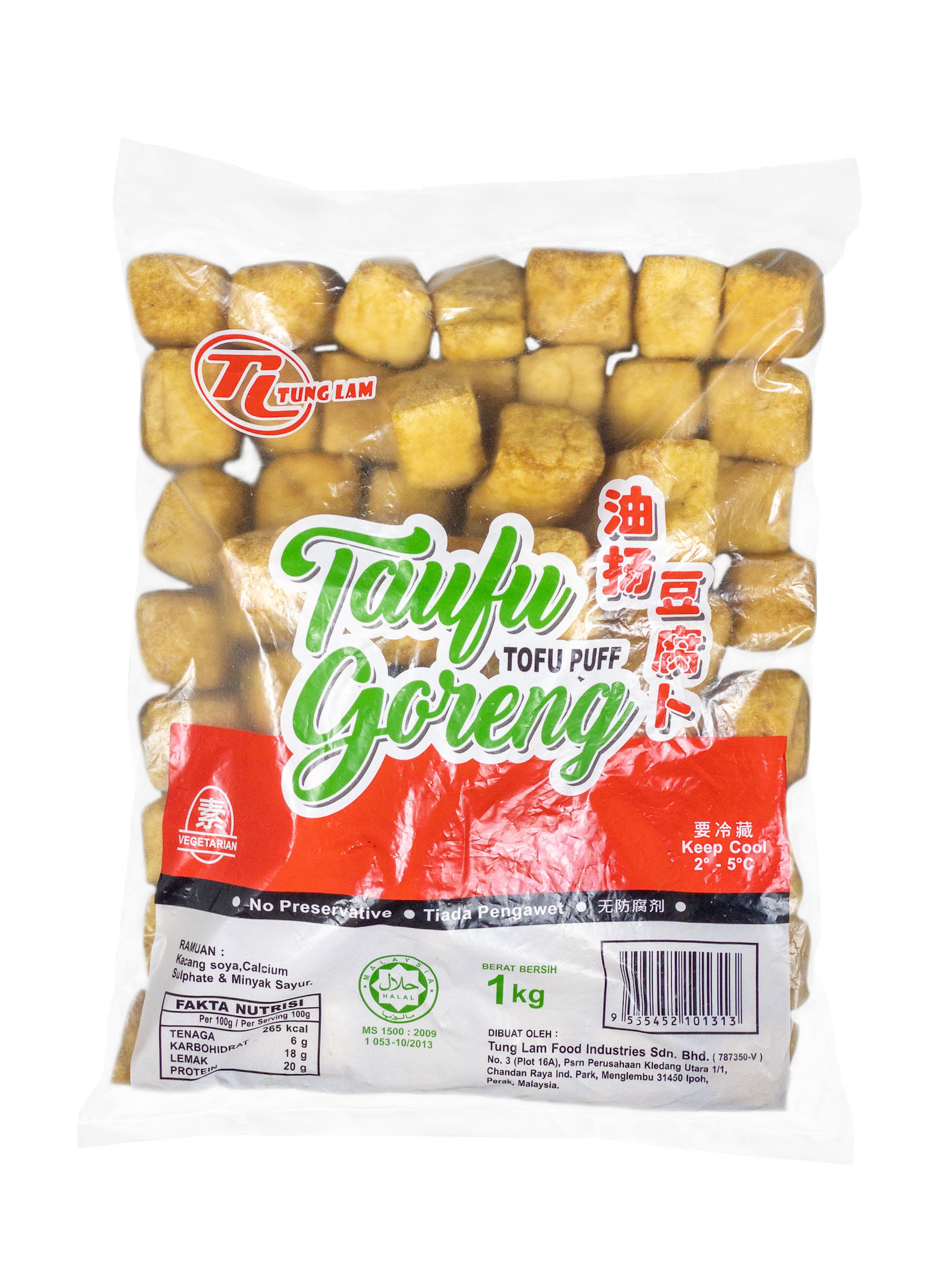 TL Taufu Goreng Bulat 1kg x 10 pack (sold per carton) — HORECA ...