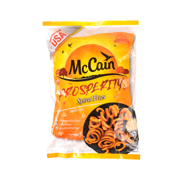 McCain Prosperity Spiral Fries 600g (sold per pack) — HORECA Suppliers ...