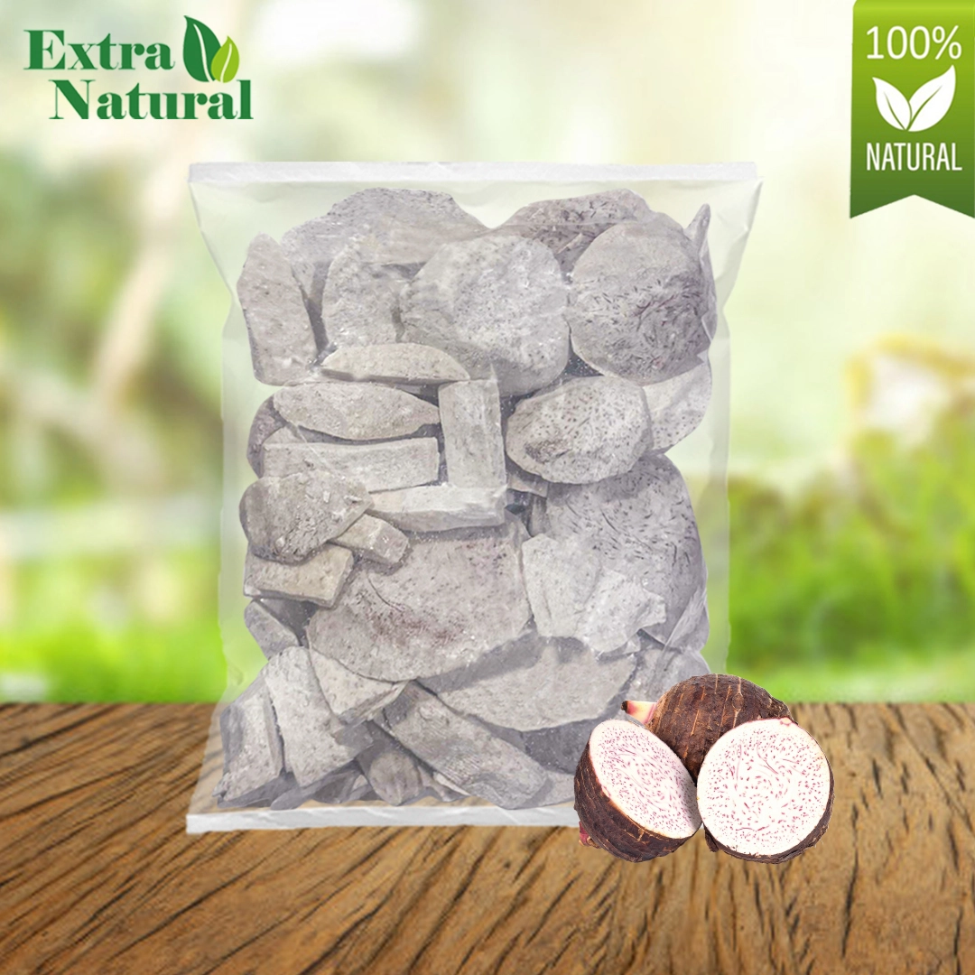 [Extra Natural] Frozen Taro Chunk (EN) (Irregular Shape) 1kg/pack (10 ...