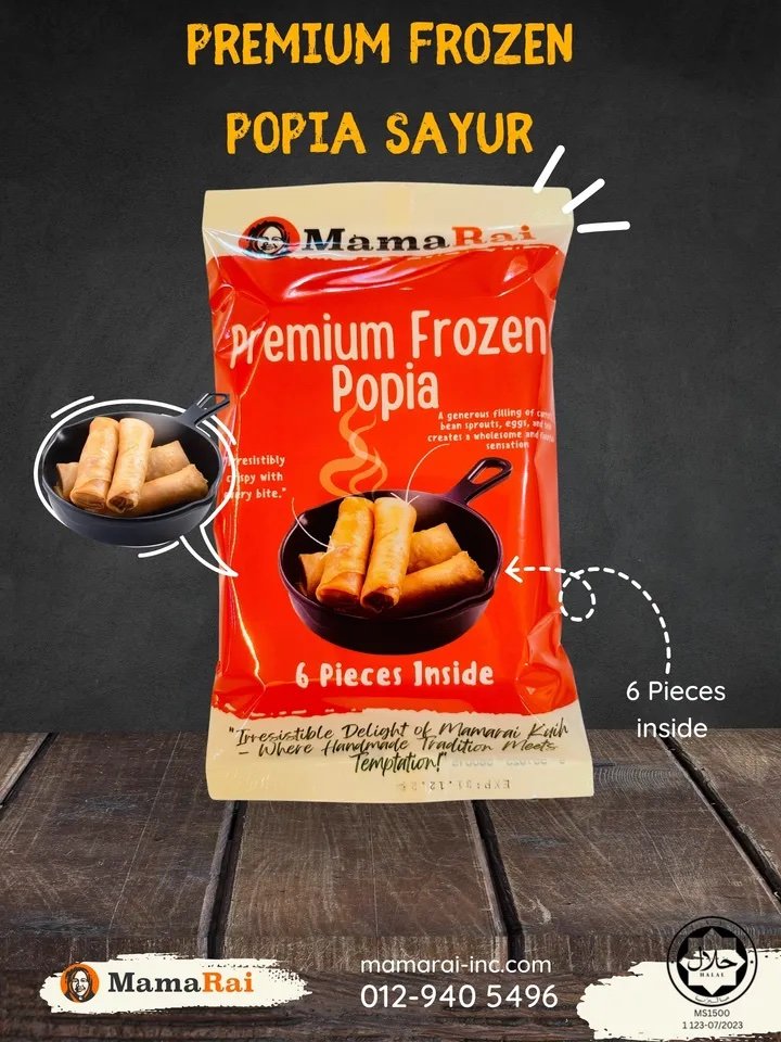 KUIH POPIA SAYUR (FROZEN) — HORECA Suppliers | Supplybunny
