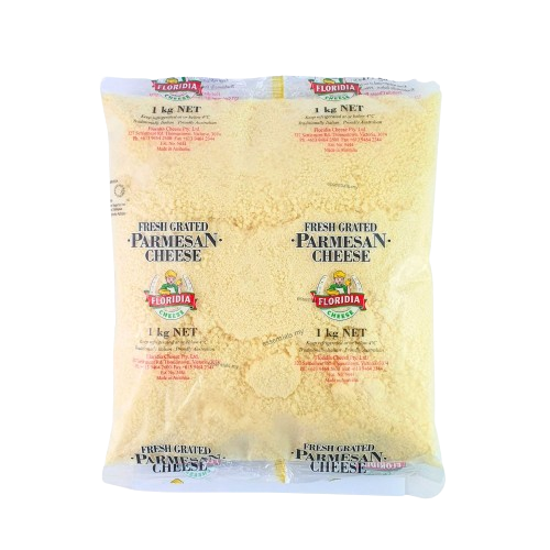 Floridia Fresh Grated Parmesan Cheese 1kg/pack (sold per pack) — HORECA ...