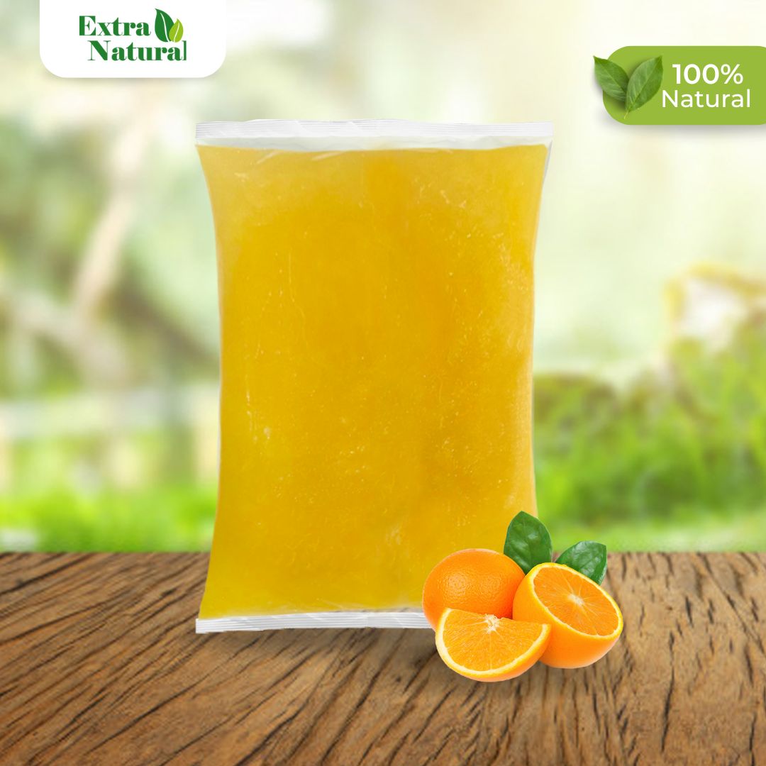 [Extra Natural] Frozen Navel Orange Juice 1kg/pack (sold per pack) — HORECA Suppliers | Supplybunny
