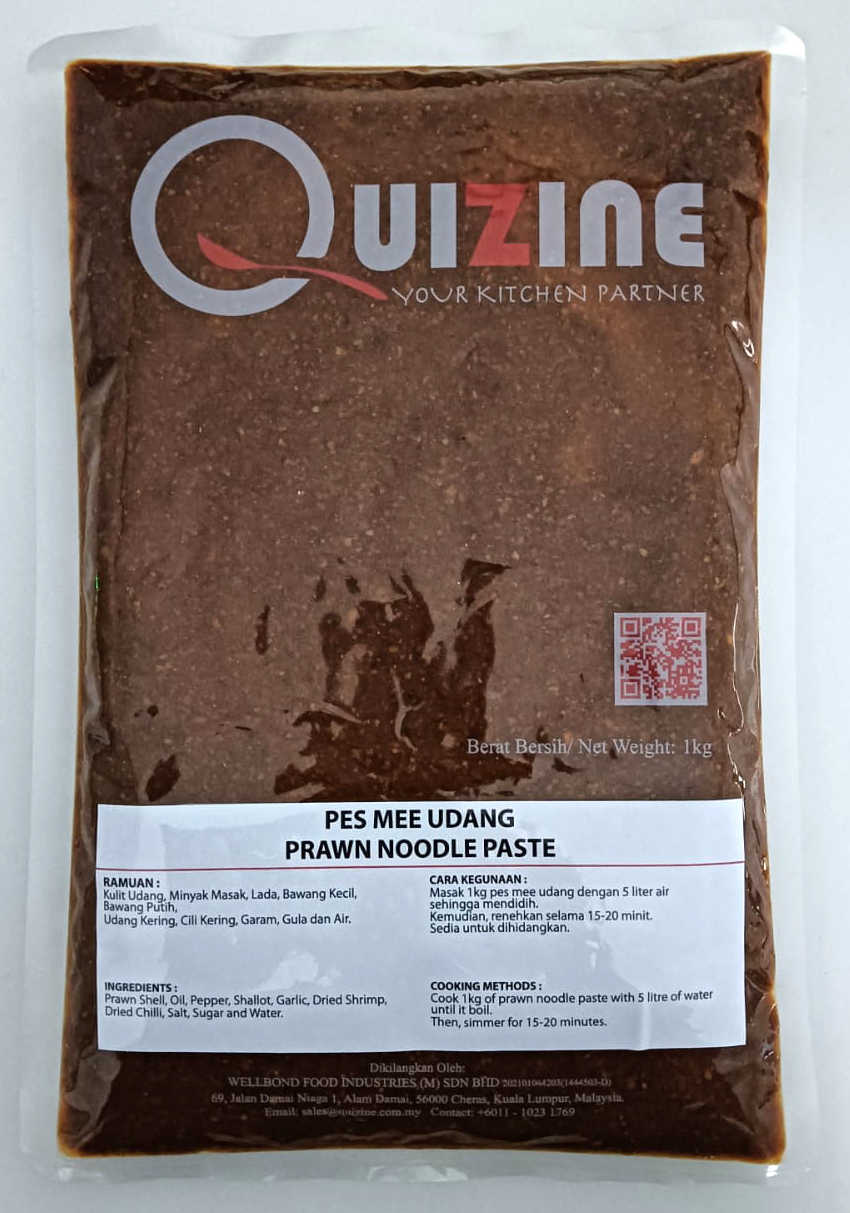 Quizine Prawn Soup Paste (Asian Series) 1kg/pack (sold per pack ...
