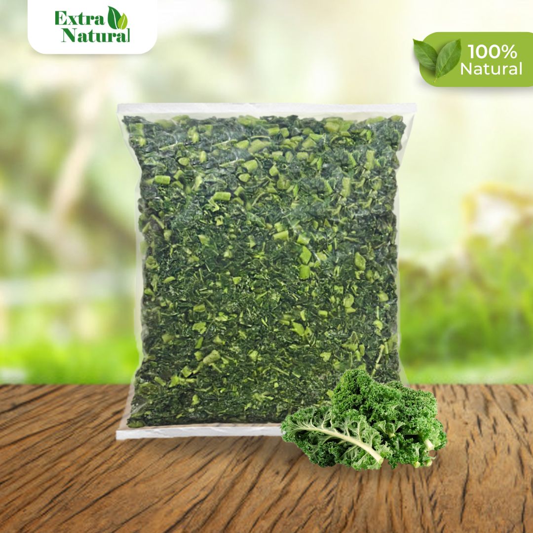 [Extra Natural] Frozen Chopped Kale 1kg/pack (sold per pack) — HORECA ...